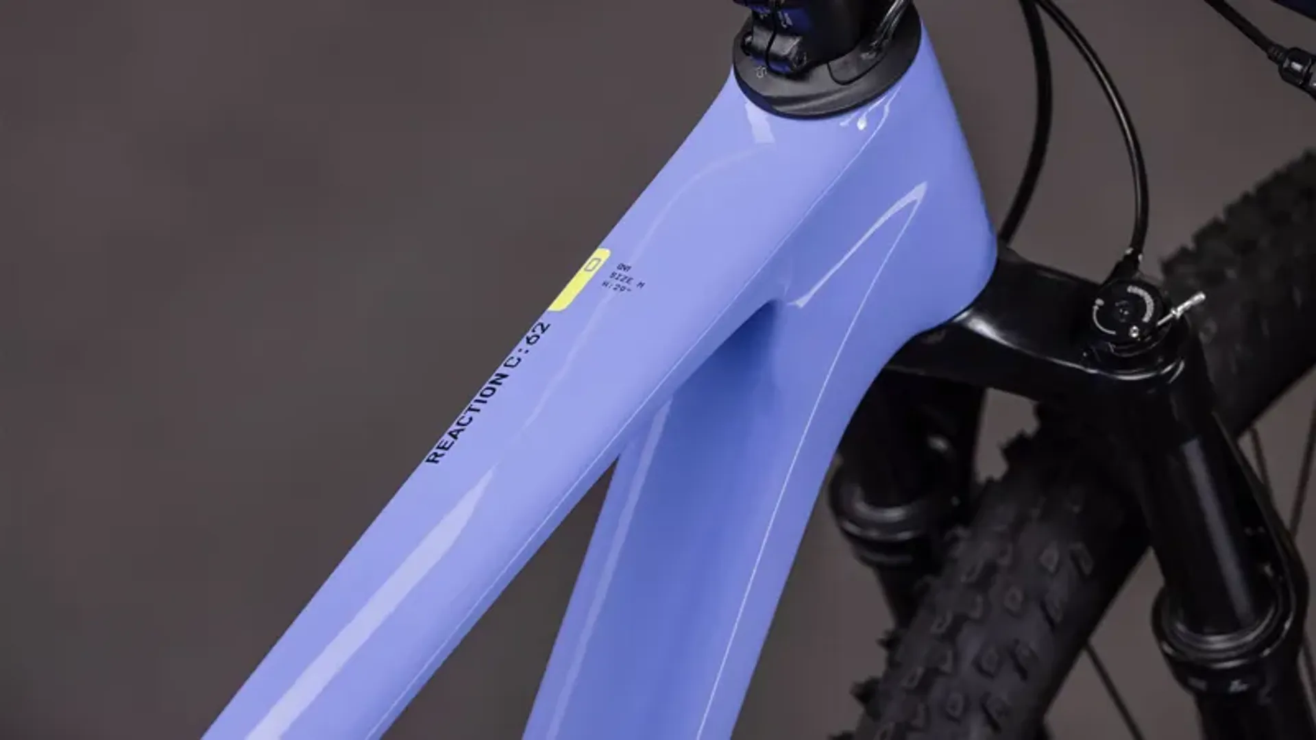 Cube Reaction C:62 One Mountain Bike In Lucid Lilac/Black