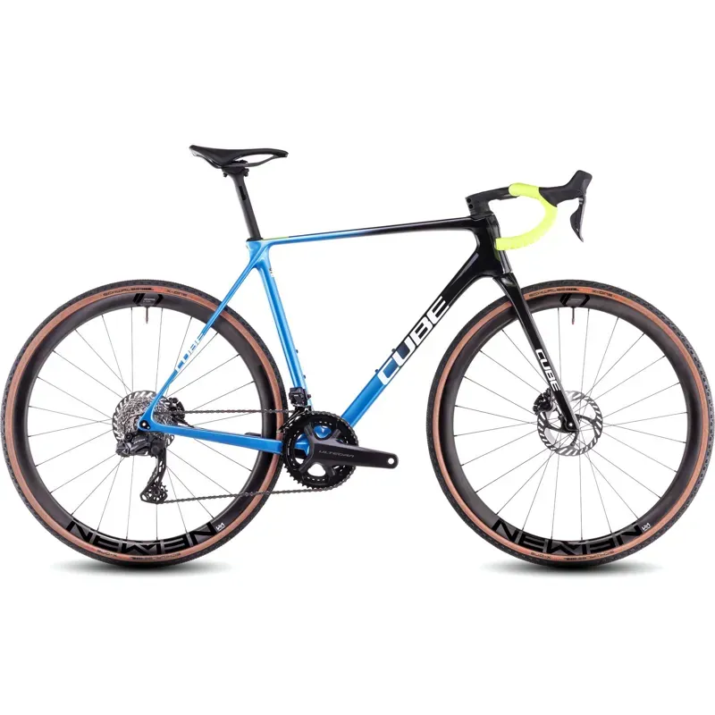 Cube Cross Race c:68x TE Cyclocross Bike in Hydrogen Blue/Carbon